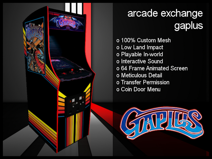 Second Life Marketplace - [AMG] Arcade Exchange - Gaplus